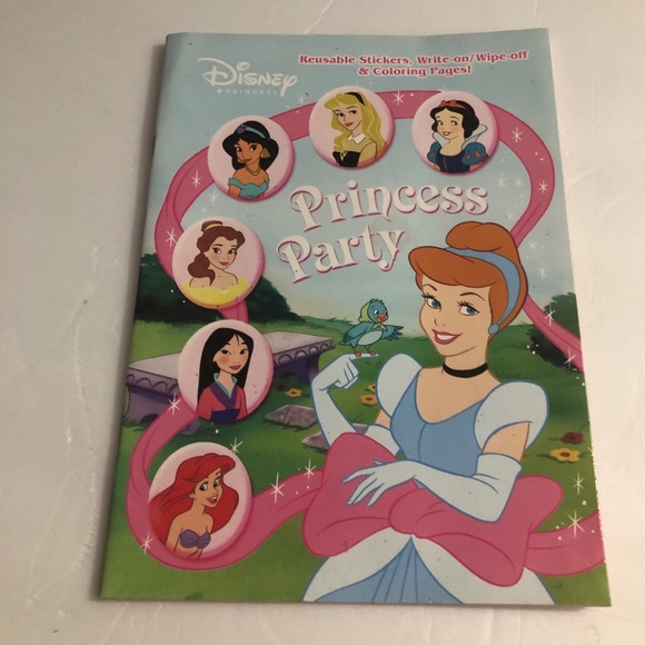 Disney | Other | Disney Princess Party Activity Book | Poshmark